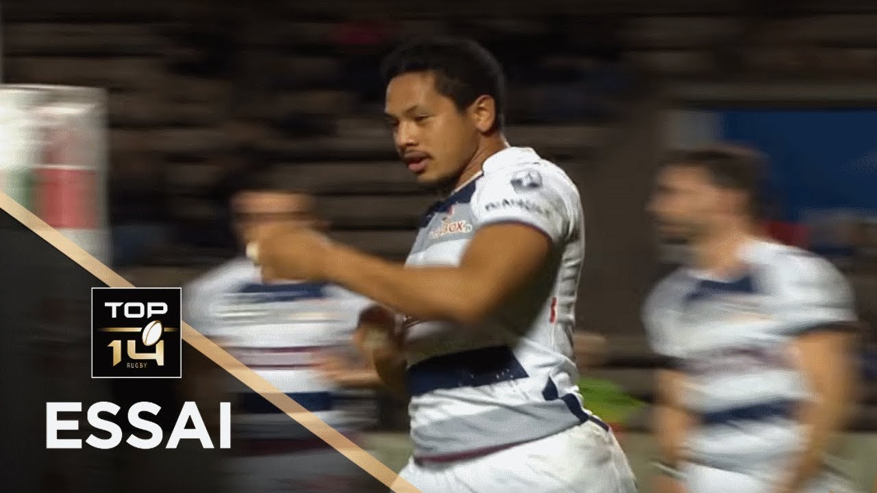 TOP 14 - Essai Ed FIDOW (UBB) - Bordeaux-Bègles - Oyonnax - J20 ...