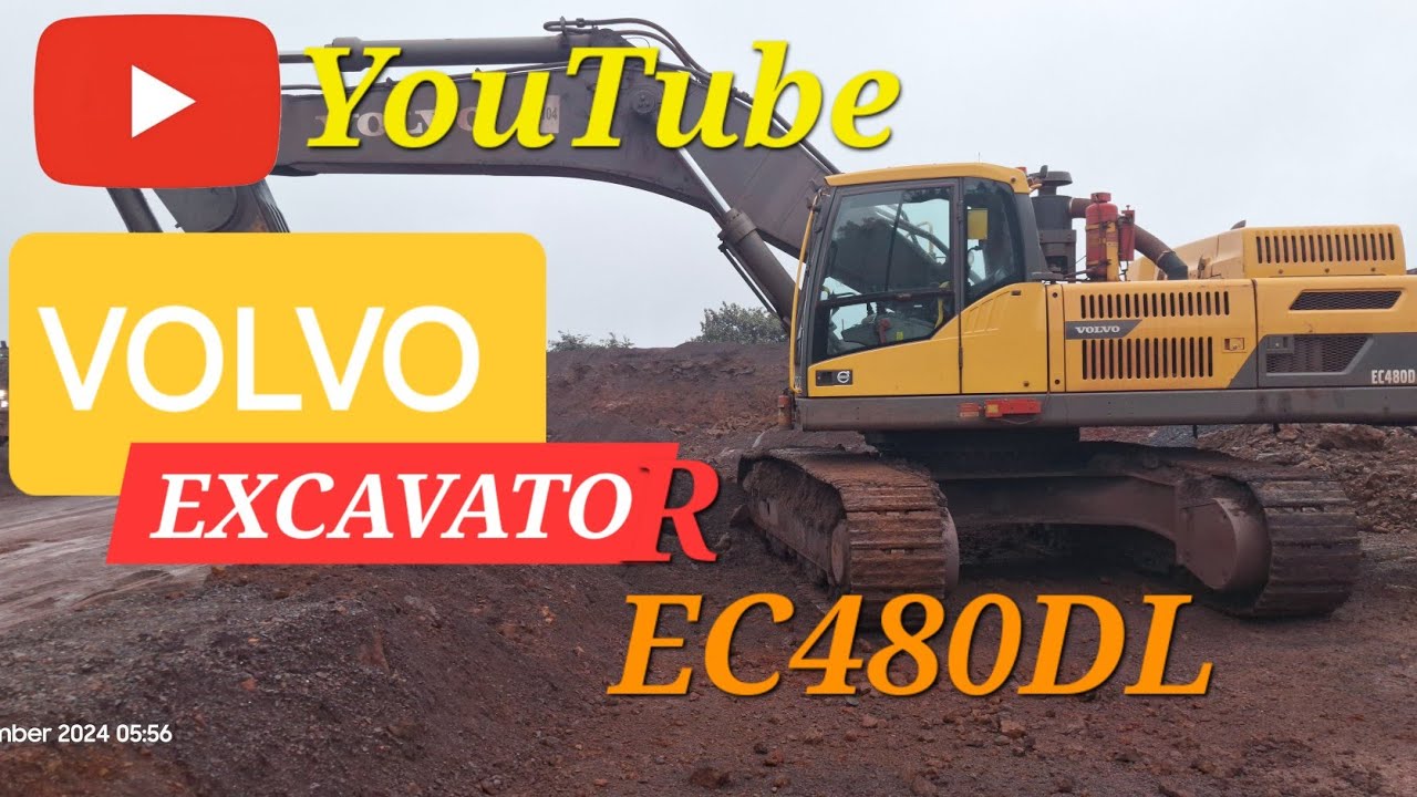 VOLVO EXCAVATOR EC480DL || FULL REVIEW VIDEO - YouTube