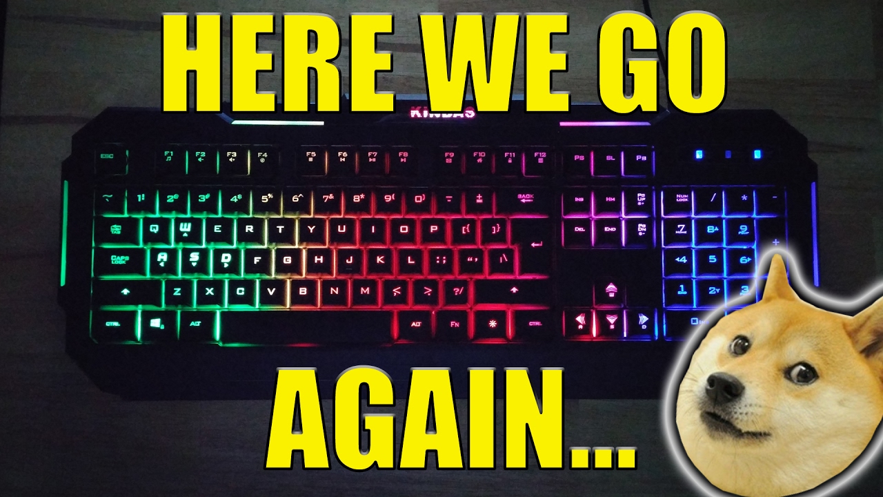 Yet Another Budget Gaming Keyboard - Kinbas VP-X9 [Review] - YouTube