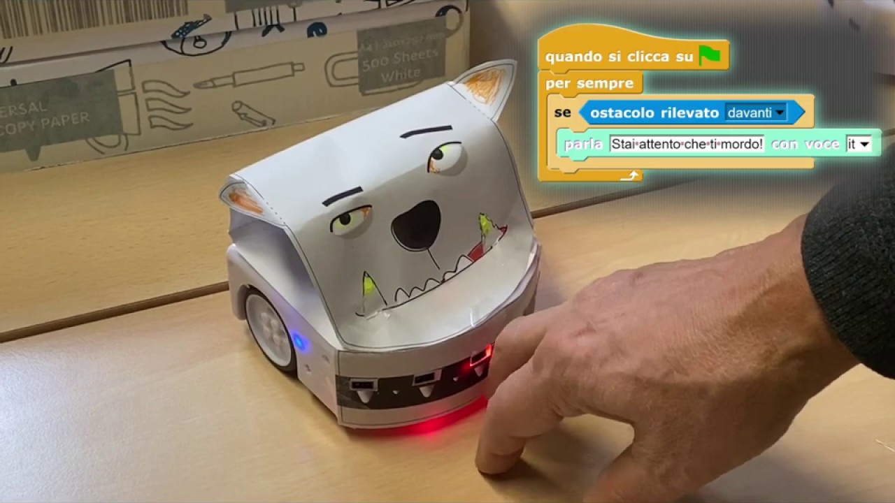 SNAP AI e Thymio - Esempio 1 - YouTube