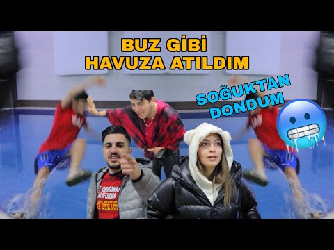 TEAM ALF BÜYÜK KIŞKIRTMA / BUZ GİBİ HAVUZA ATILDIM ! / W/ AHSEN ERTSOUN W/ TRUSATO