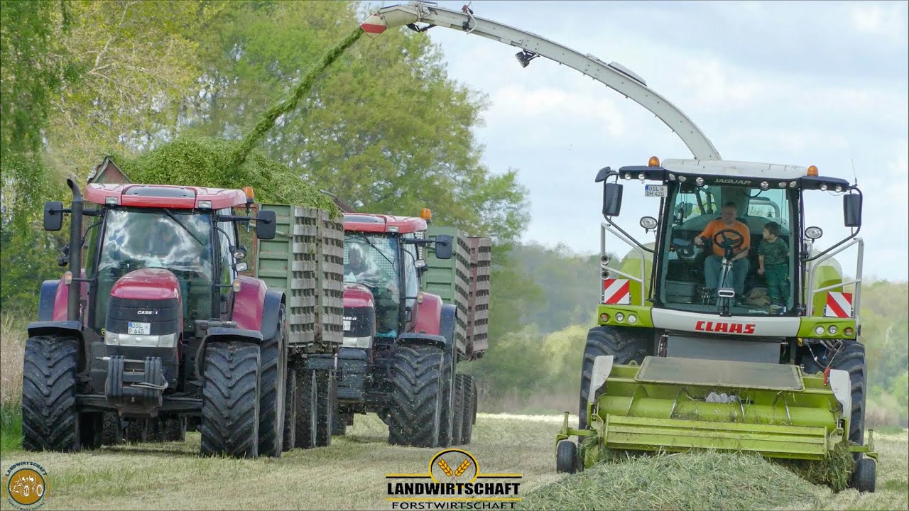 GPS Ernte Claas Jaguar 950 / 6 Case ih Puma 200,225,230 Traktoren im ...