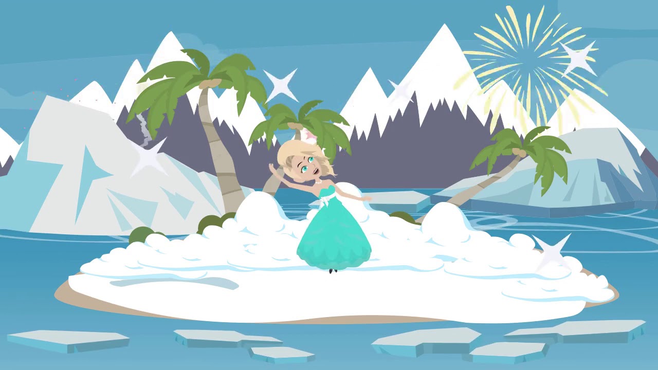Frozen Elsa | 2D Animated Explainer Video - YouTube