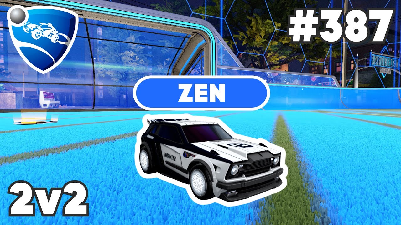 zen Ranked 2v2 PRO Replay #387 - Rocket League Replays - YouTube