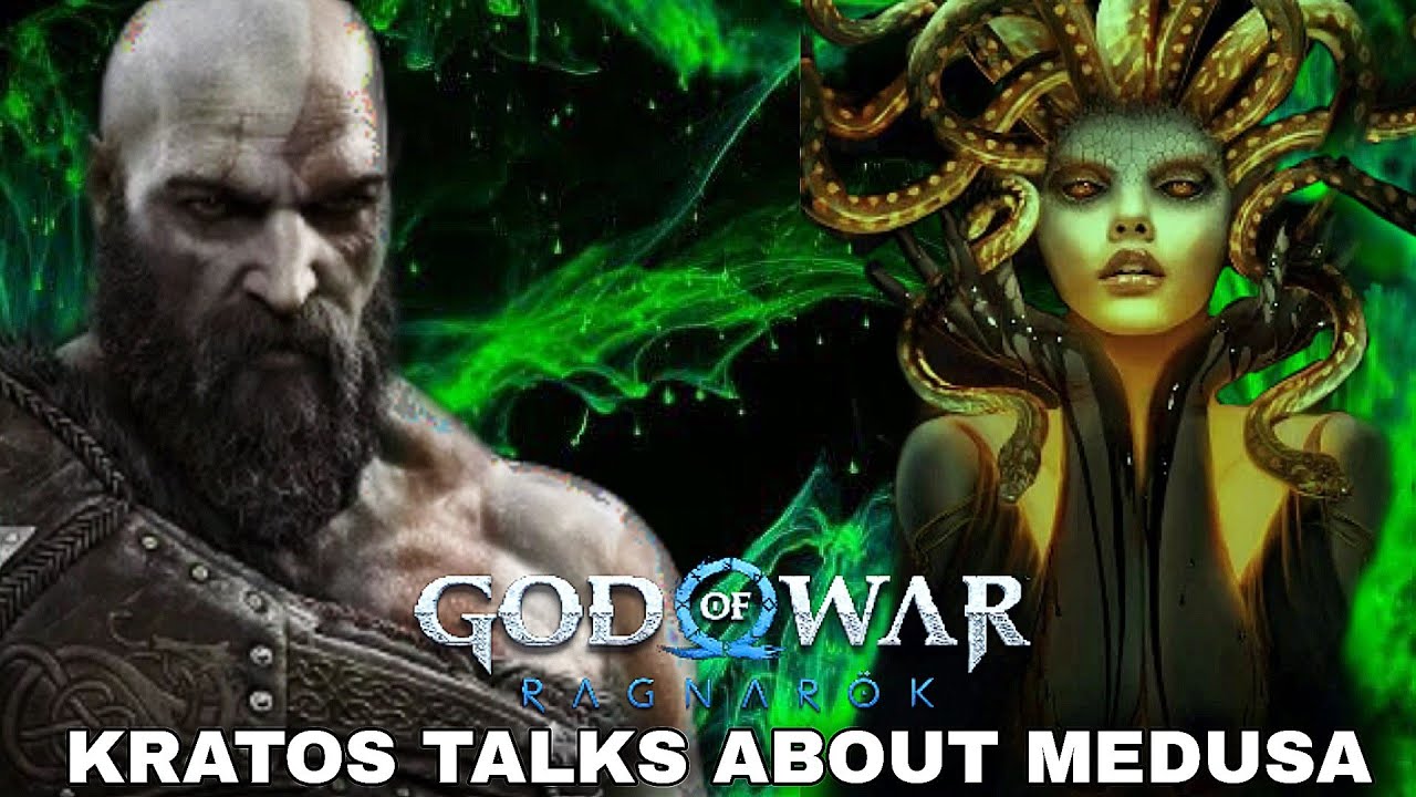 KRATOS TALKS ABOUT MEDUSA | GOD OF WAR RAGNAROK - YouTube