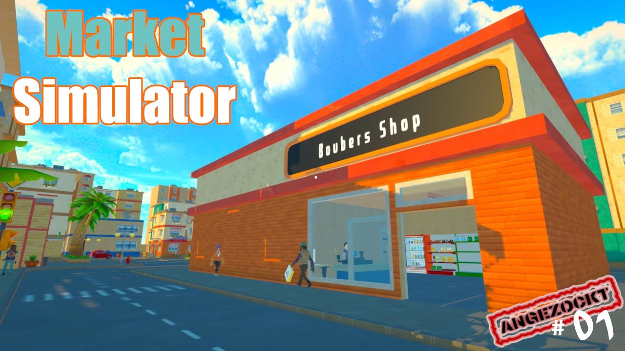 Market Simulator #01 💰 Unser neuer Shop #angezockt #deutsch - YouTube