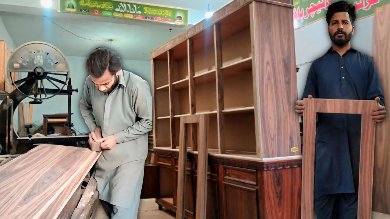 Amazing Carpenter's Woodworking Skills|Build Modern Beautiful Wardrobe ...