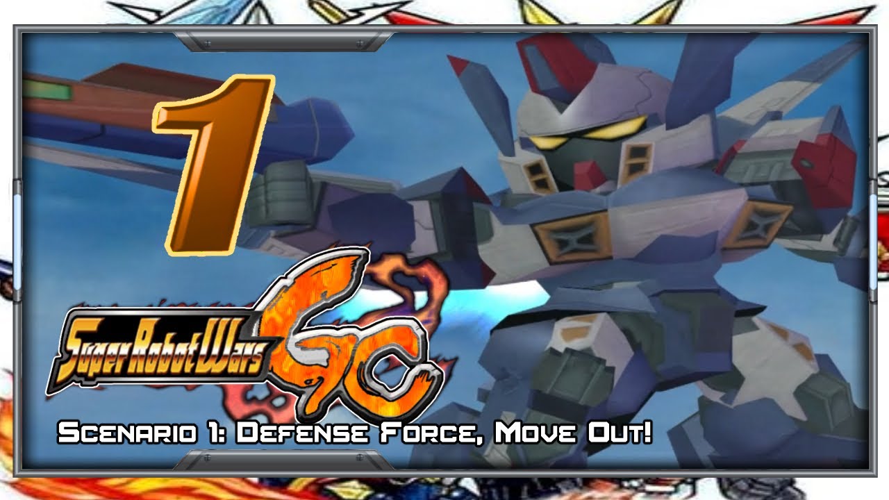 Super Robot Wars GC [English] - Walkthrough - Scenario 1 [Defense Force ...