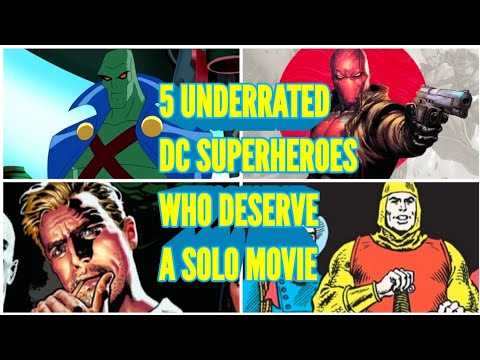 5 UNDERRATED DC SUPERHEROES WHO DESERVE A SOLO MOVIE | FictionSaur ...