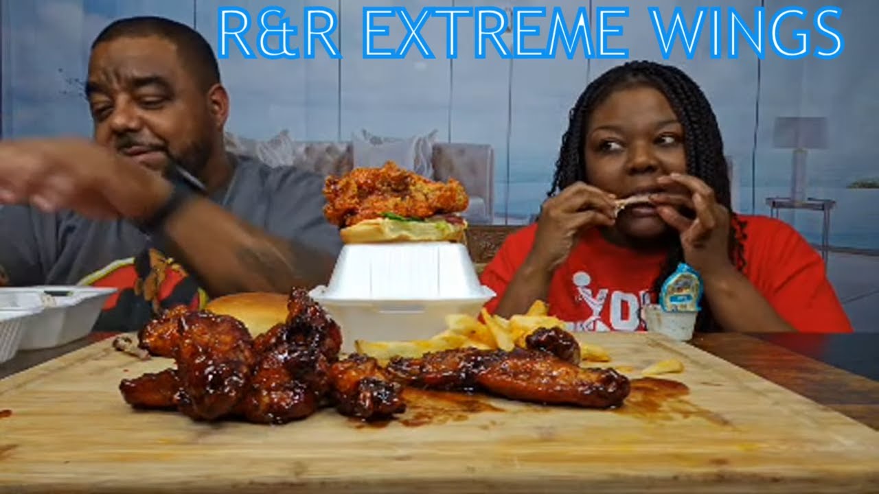 Live R&R Extreme Wings and Chicken Sandwich - YouTube