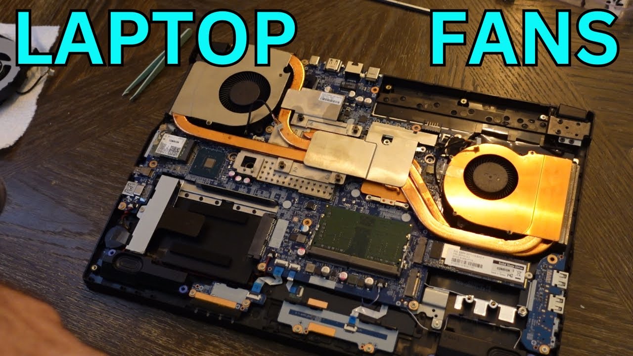 How to Change the Fans on a Gaming Laptop - Gigabyte G5 - YouTube