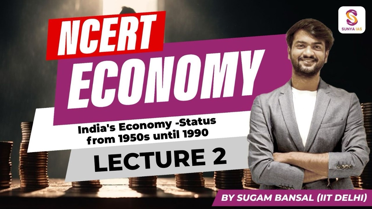 Economy NCERTs (VI to XII) | India's Economy - Status from 1950s until ...