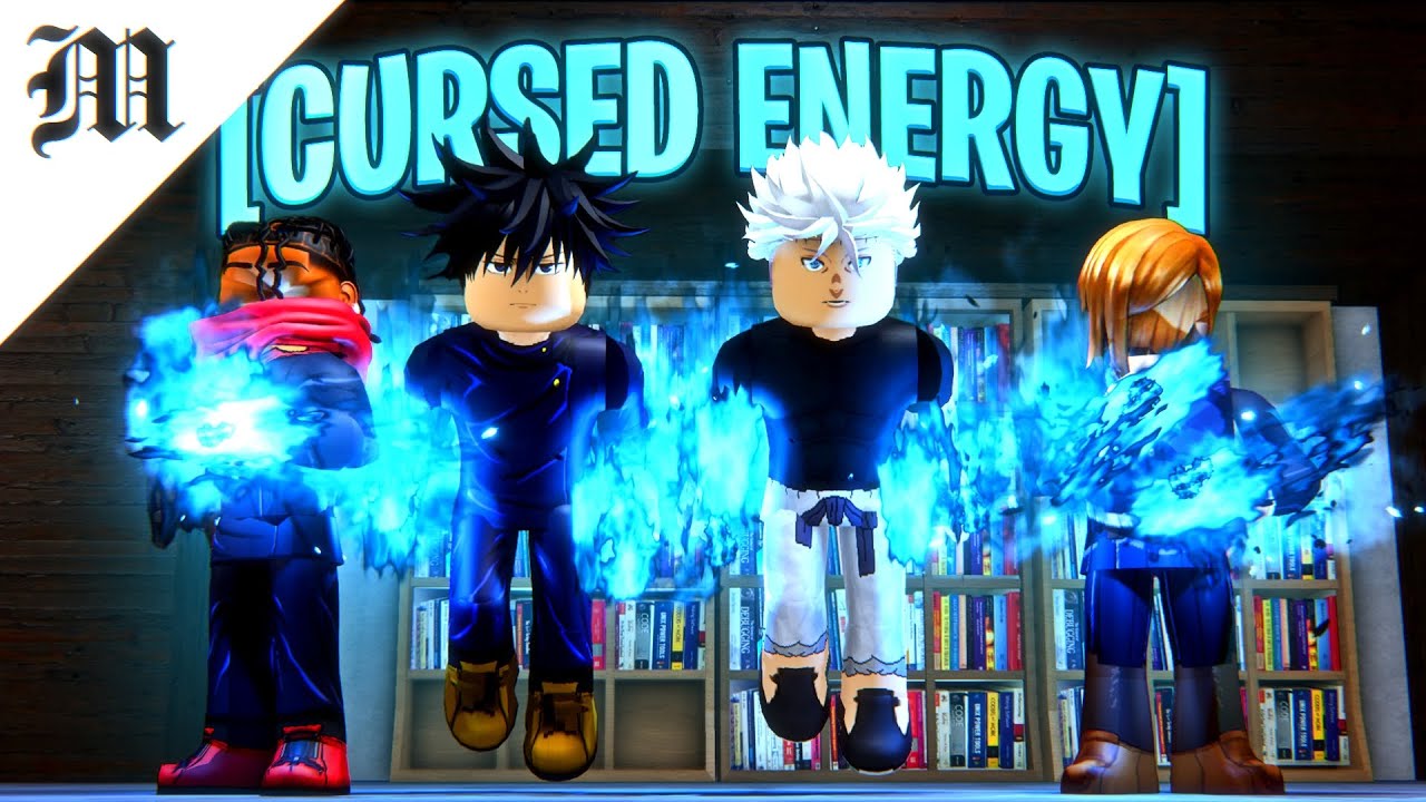 CURSED ENERGY GLOVE SQUAD TAKES OVER ROBLOX FIGHT IN A SCHOOL - YouTube