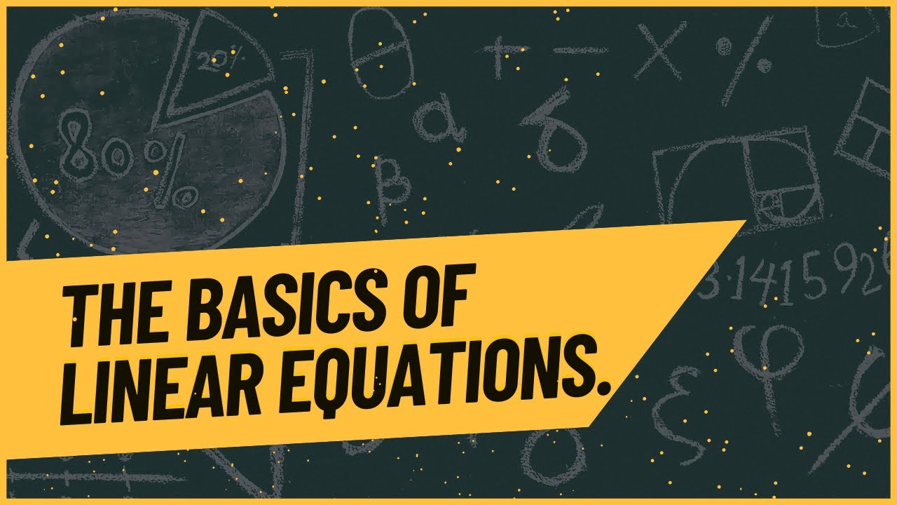 MASTERING Linear Equation Basics in 5 Minutes Flat! - YouTube