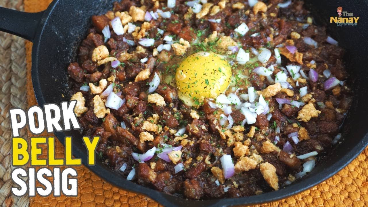 How to Make Sisig | Pork Belly Recipe - YouTube