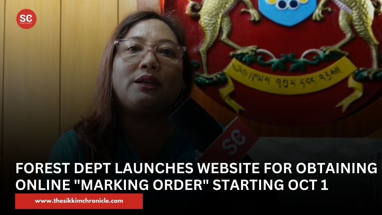 Forest Dept Launches Website for Obtaining Online "Marking Order" starting Oct 1 - YouTube