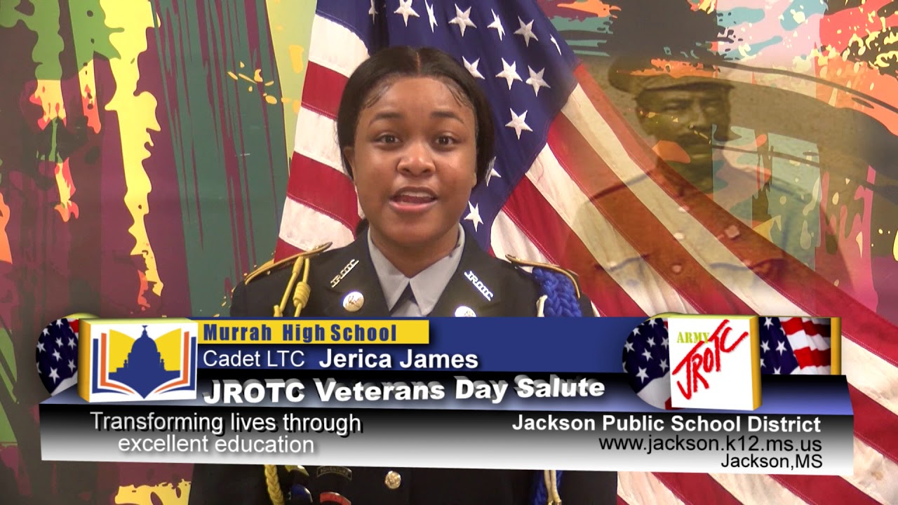 Jackson Public Schools, Jackson, MS. JPS JROTC Salute to Veterans Day ...