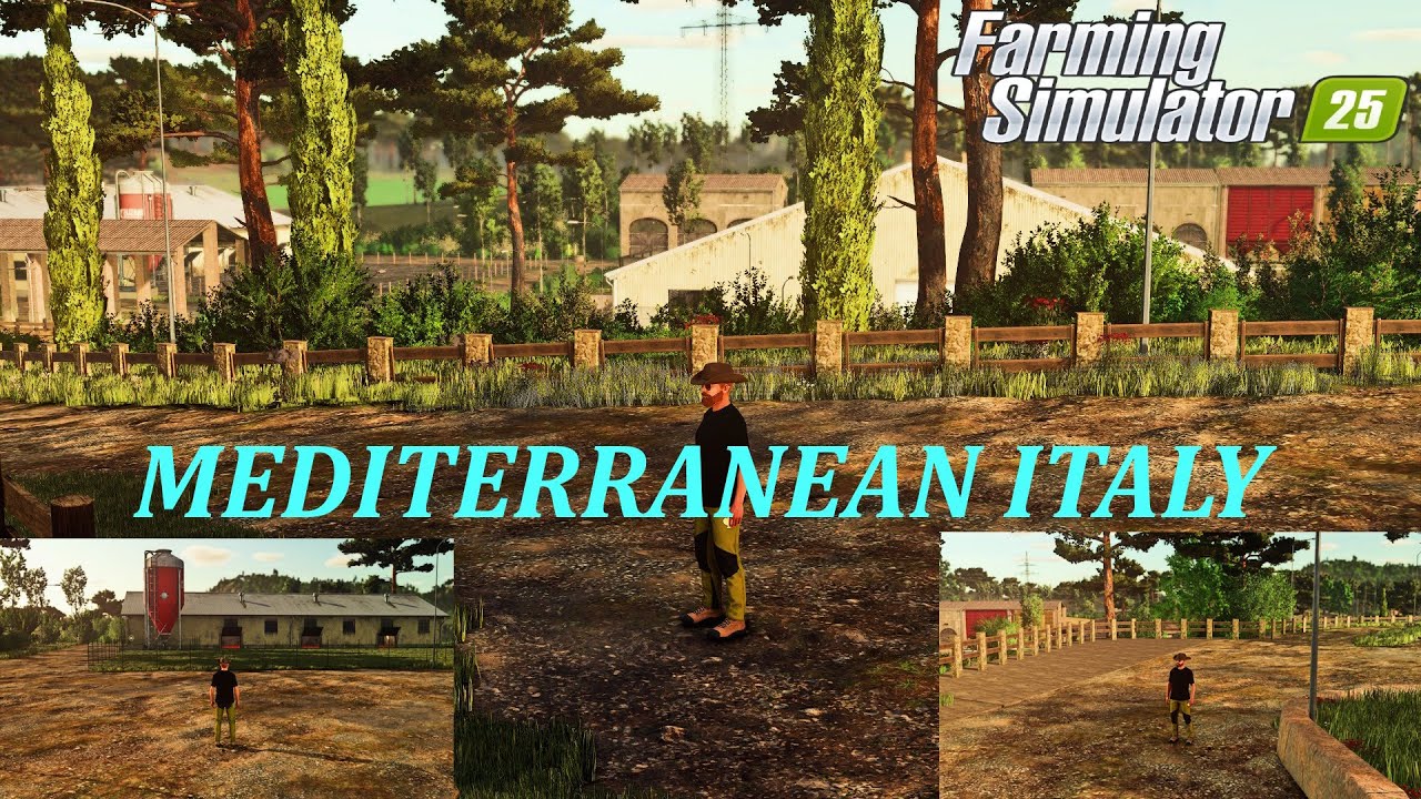 LIVE💯👉 NEW MAP Mediterranean Italy V1.0.0.0 FS25 👈 - YouTube