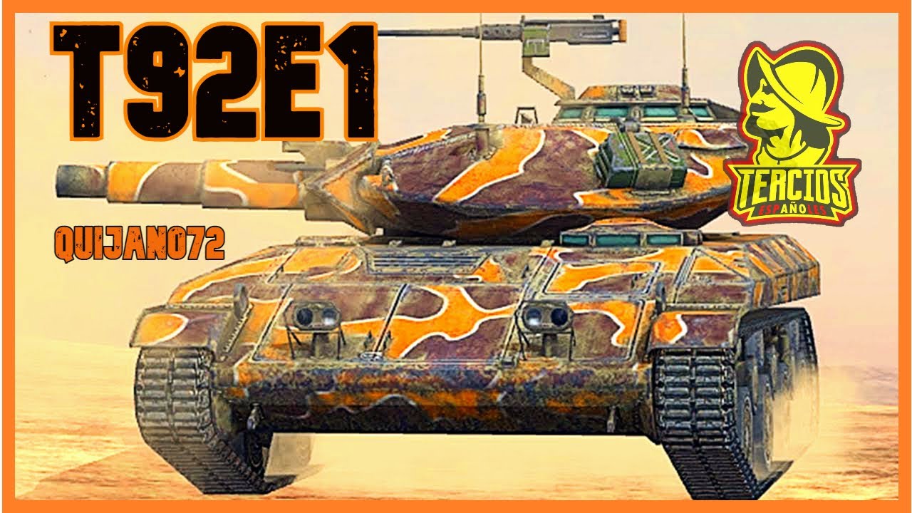 Gameplay T92e1 world of tanks blitz 2021 - YouTube