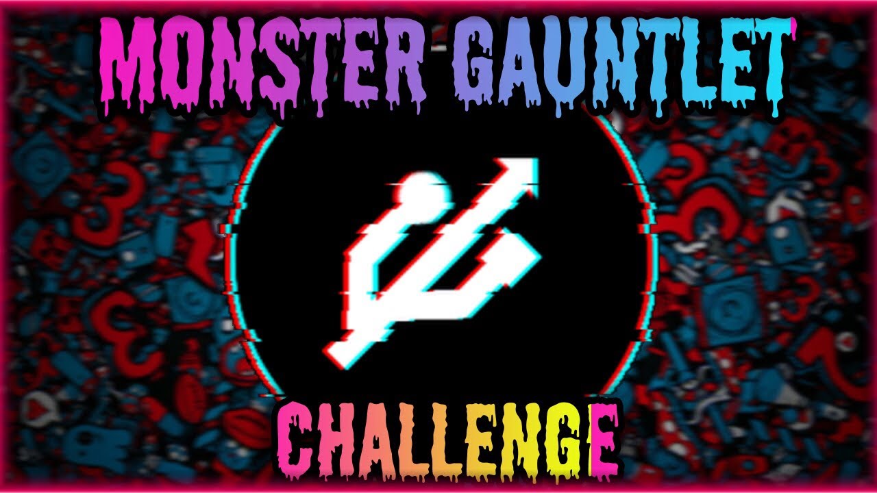 $tephGD: (Monster Gauntlet Challenge) - Geometry Dash - YouTube
