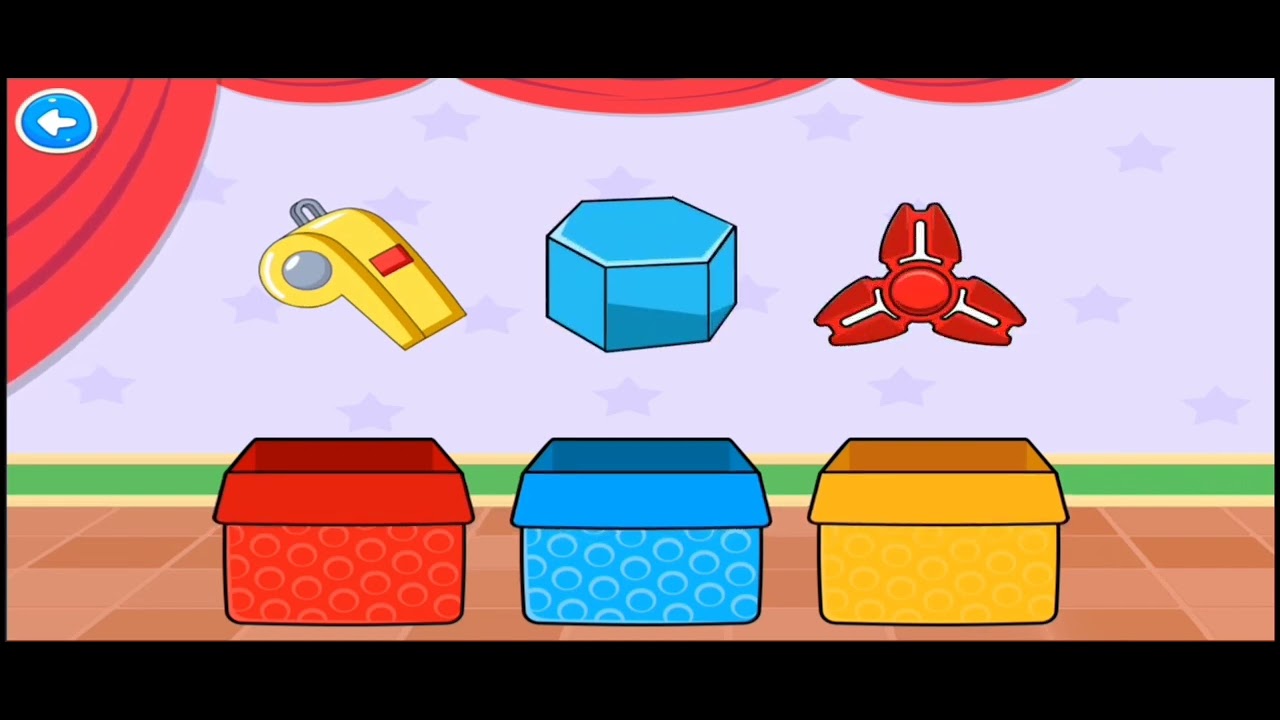 Toddler official | memasukkan barang mainan anak-anak ke dalam box ...