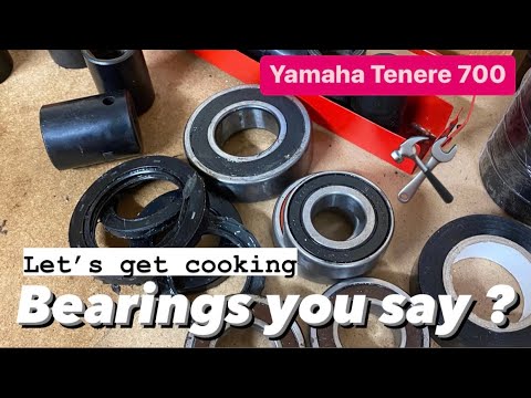 Wheel Bearing Replacement Yamaha Tenere 700 - YouTube