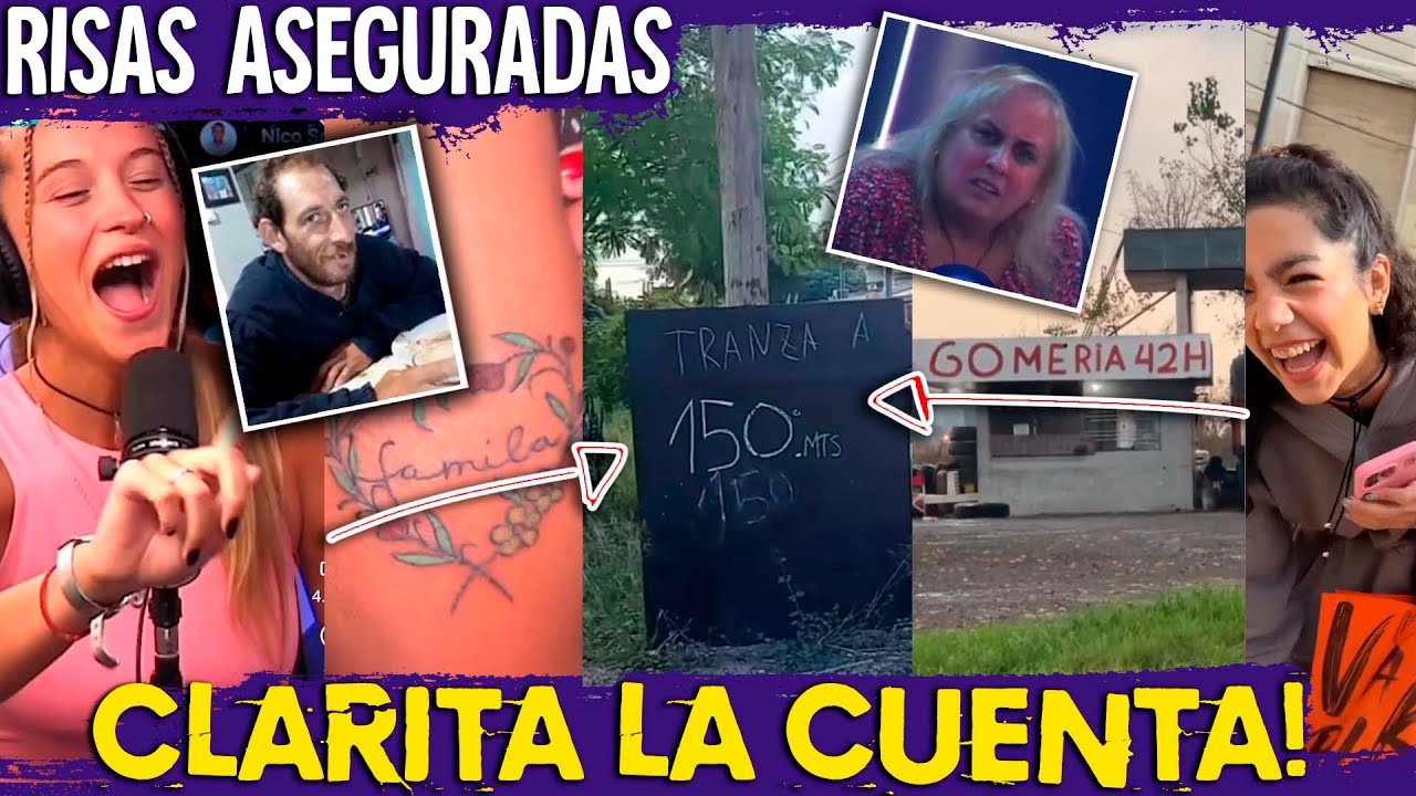 CARTELES IMPOSIBLES, MATEMATICA A MARZO Y MAS..🤣😂.#CLARITA LA CUENTA ...