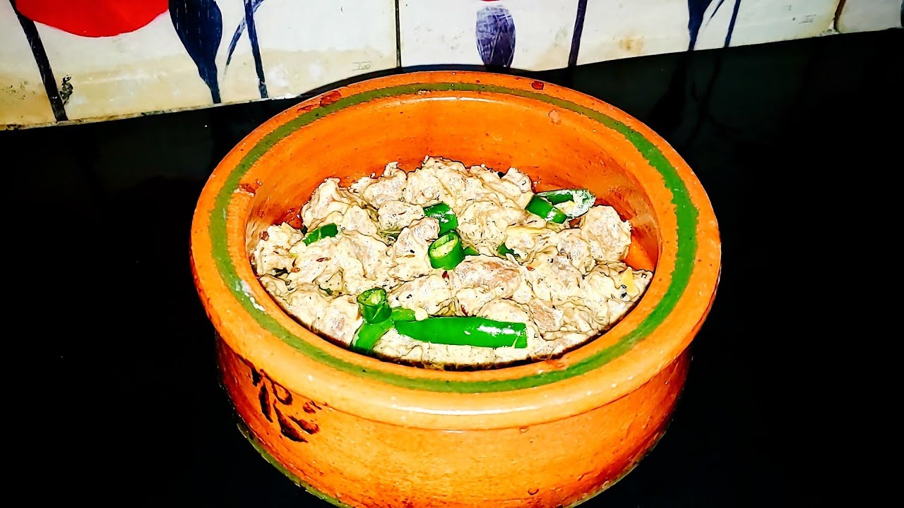White Handi Recipe | Malai Handi Recipe | Beef Malai Handi With Cream ...