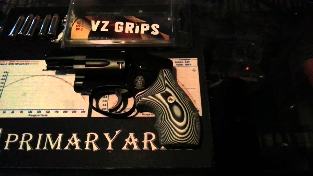 VZ grips on my 442 - YouTube
