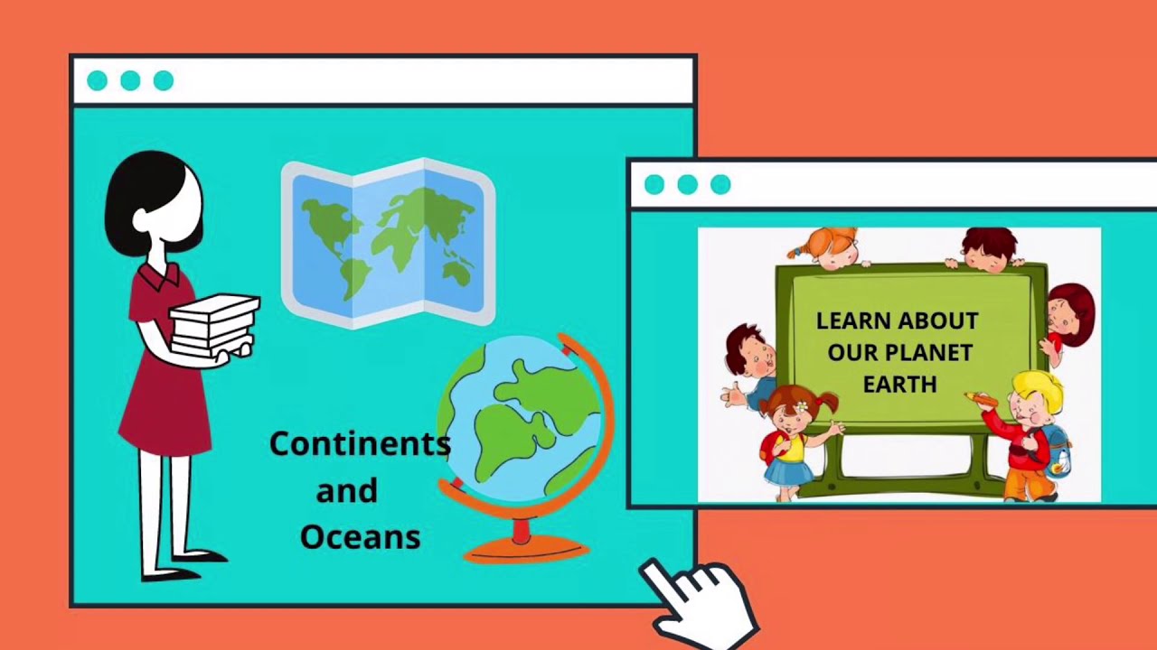 Learn about Our Planet Earth | World | Continents & Oceans|Educational ...