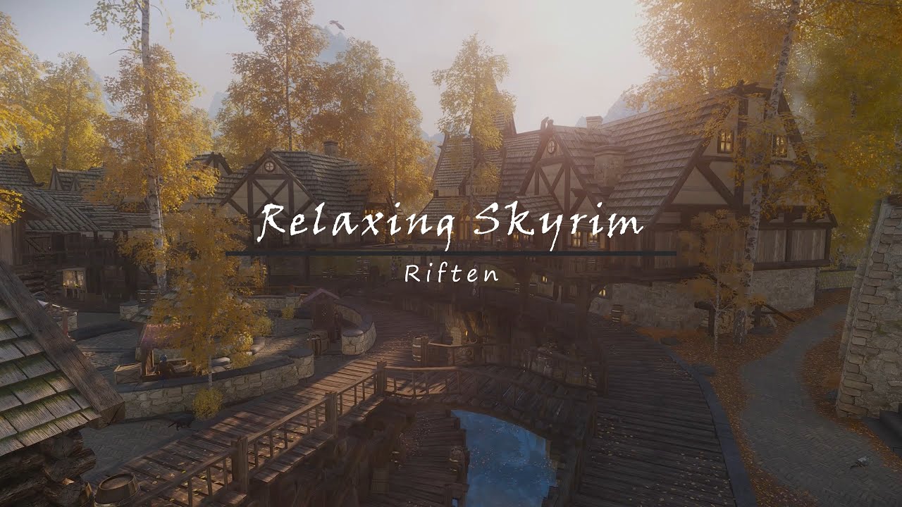 Skyrim’s Tranquil Riften: Views of the City | The Elder Scrolls V ...