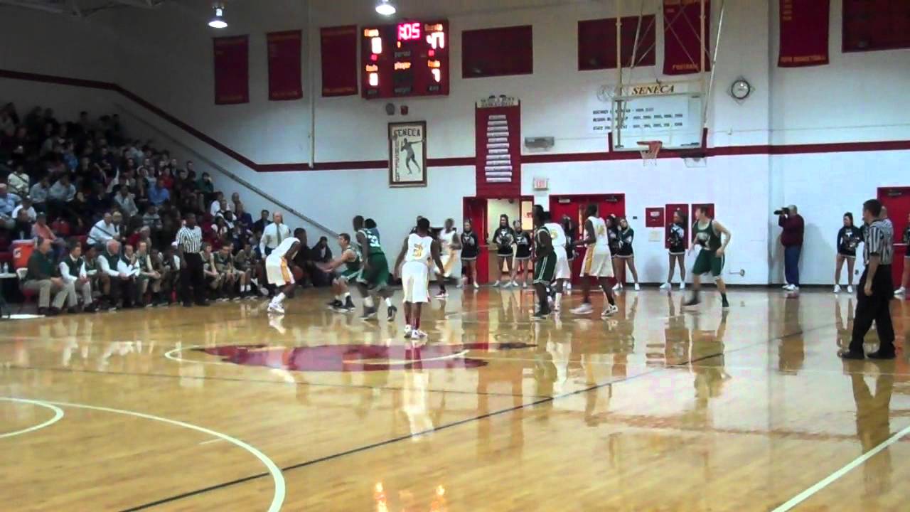 Trinity Shamrocks vs Seneca Redhawks 12-13-11 (Andrew Perito pass to ...