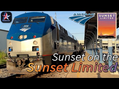 The Sunset Limited: Amtrak's OLDEST Route! | Houston to San Antonio with Amtrak in Coach