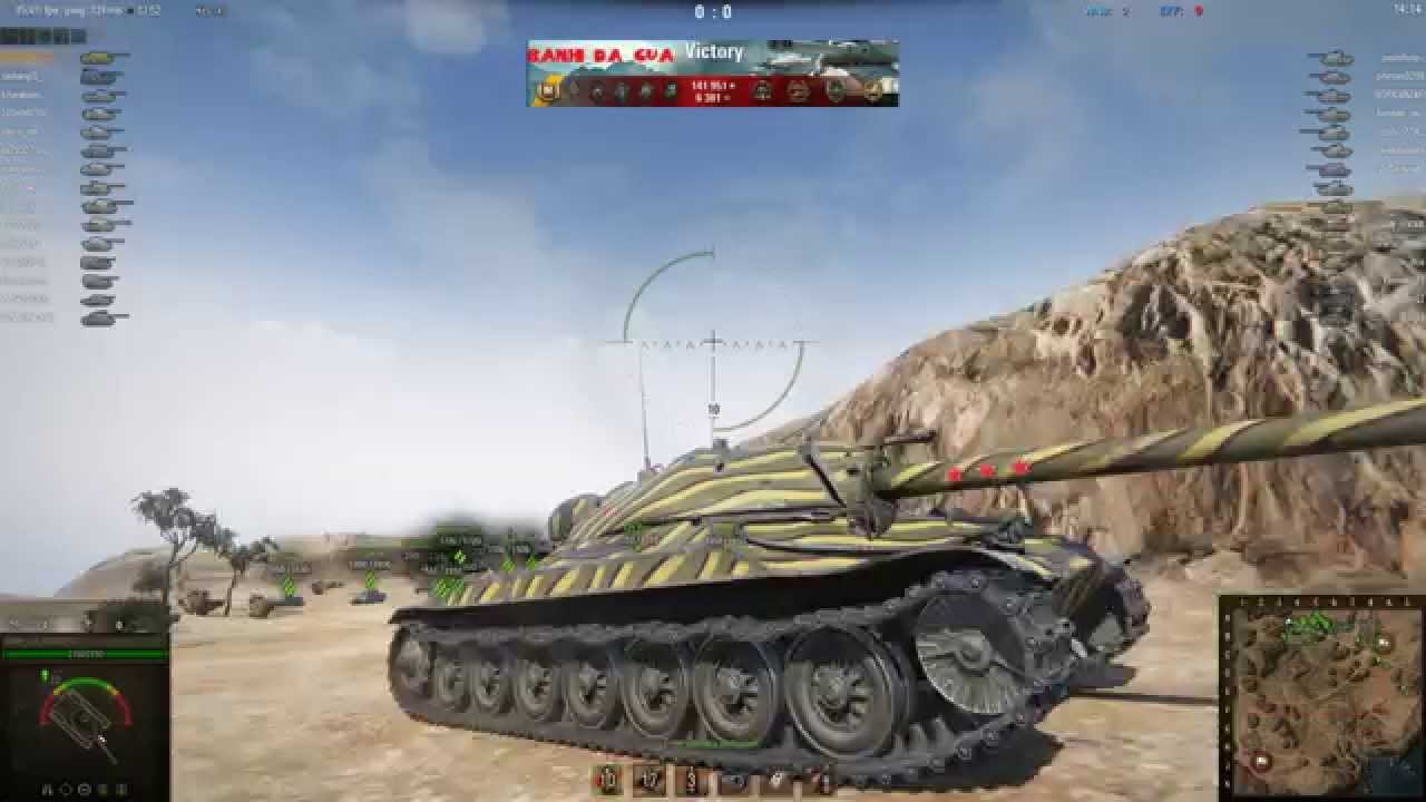 World of tanks/ IS7 10667damage - 141951 credit - YouTube