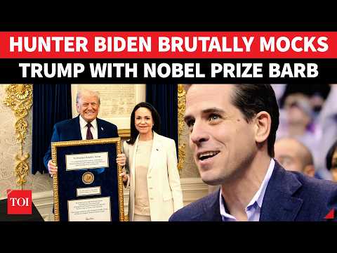 'ENDED WAR 38 TIMES': Hunter Biden Humiliates Trump With Blunt Iran Claim, Nobel Prize Jab