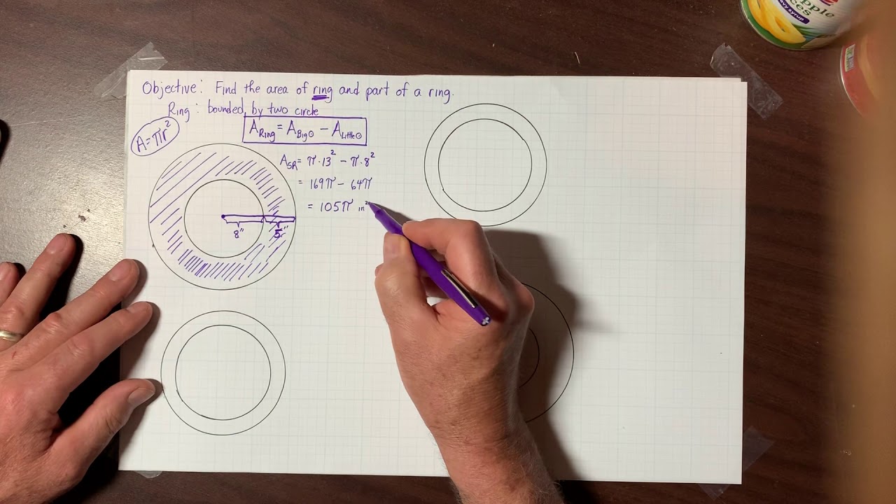 Video Area of Rings - YouTube