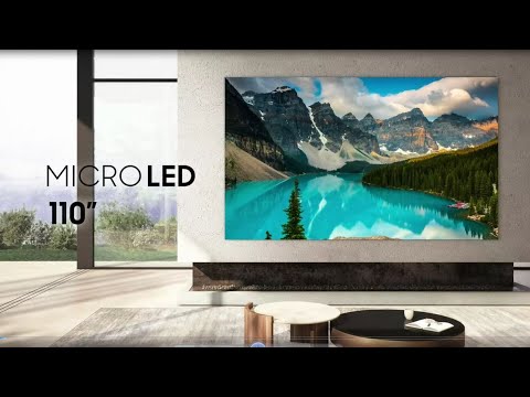 Samsung 2021 110 inç MICRO LED Neo QLED ve The Frame televizyon ...