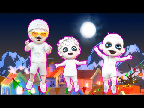 Beş Küçük Canavar 👻🎶 | Komik Cadılar Bayramı Şarkısı | Çocuklar İçin Eğlenceli Şarkılar