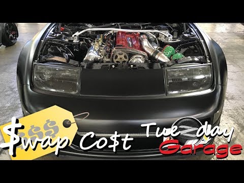 RB26 $wap Co$t :: Ep33 - TueZday Garage :: RB26 into 300zx (RBZ32 ...