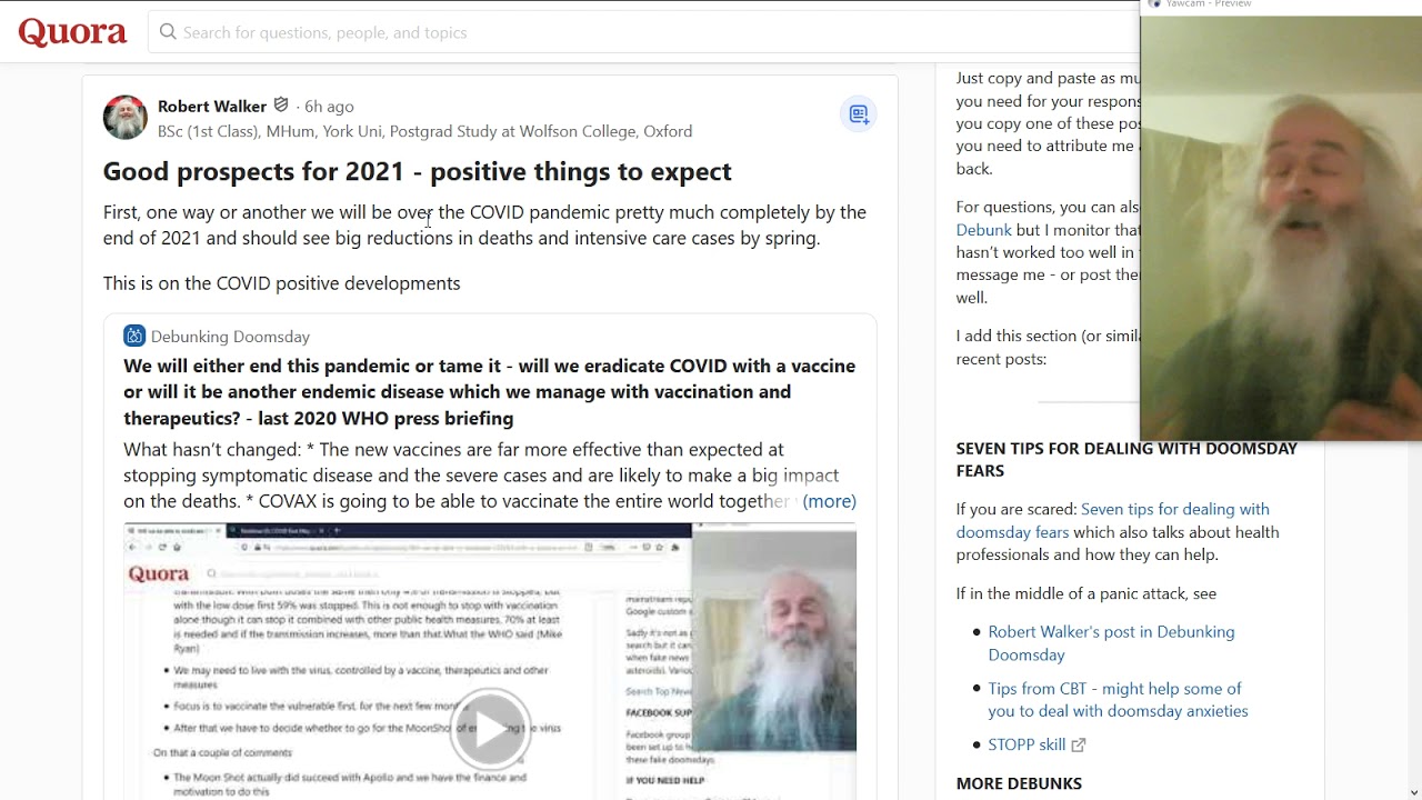 Good prospects for 2021 - positive things to expect - YouTube
