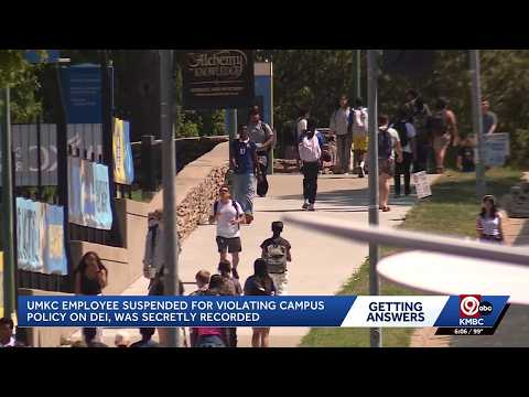 Community speaks out after UMKC suspends staff member over DEI discussions on campus