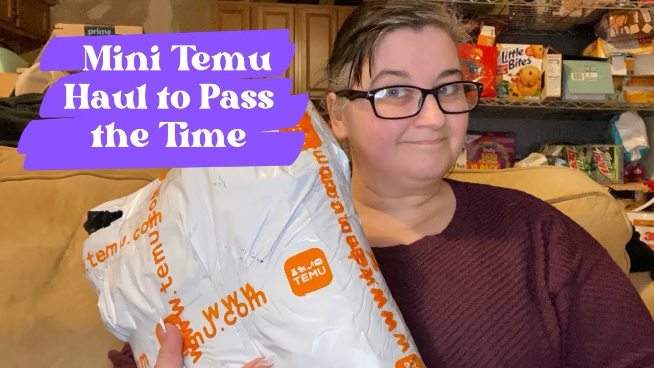 Mini Temu Haul To Pass the Time - YouTube