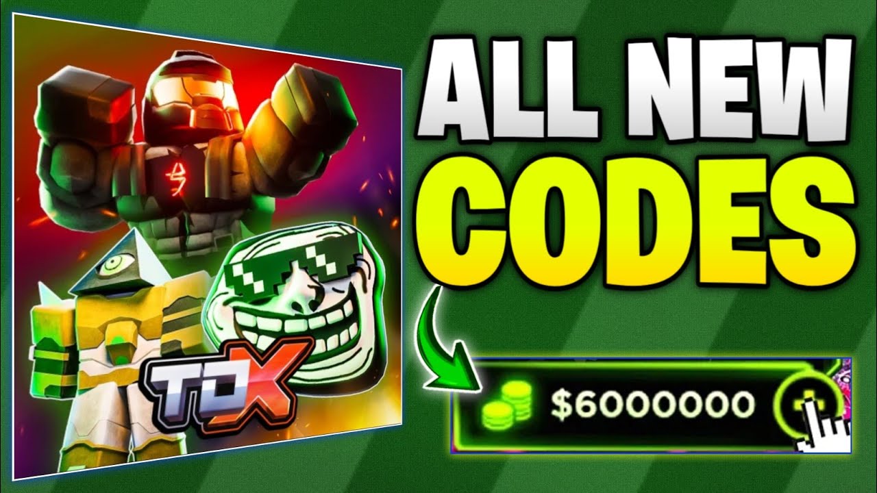 🎁APRIL🎁 TOWER DEFENSE X CODES 2025 - ROBLOX TOWER DEFENSE X CODES - TDX ...