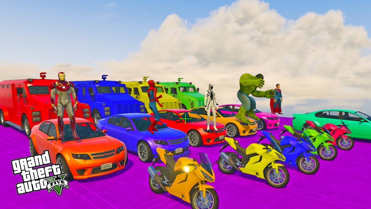 New Epic Stant Racing Video Challenge on Super Cars, Planes ...