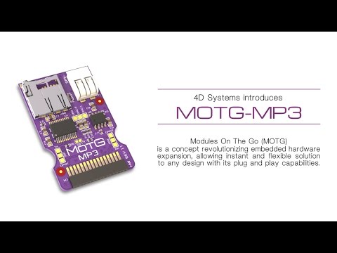 4D Systems - MOTG-MP3 Product Video