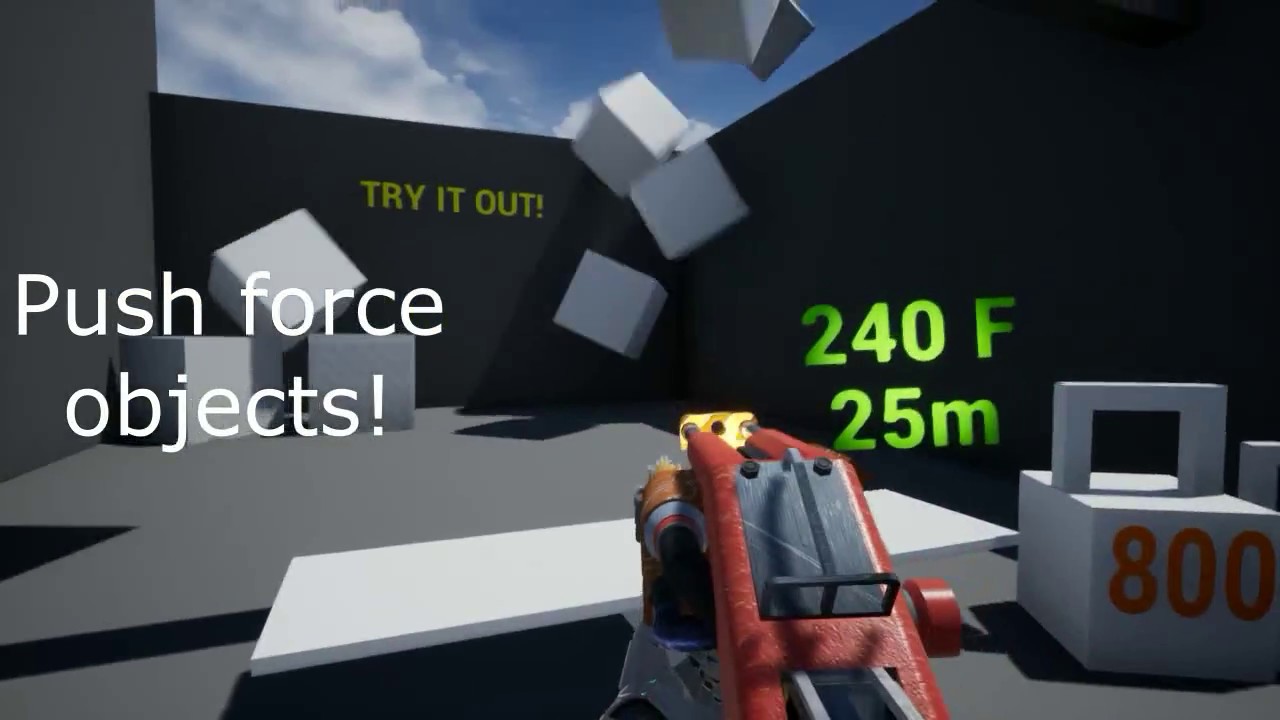 Gravity Gun Video - YouTube