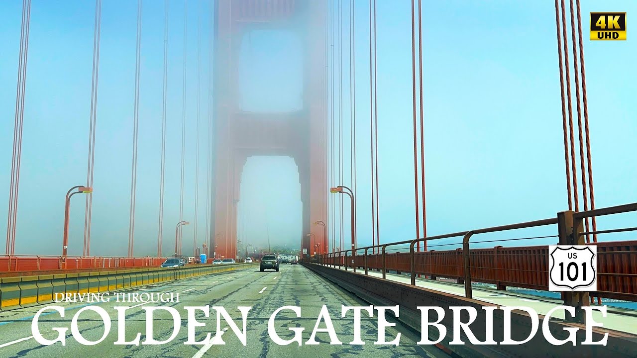Driving through Golden Gate Bridge | San Francisco, California (USA ...