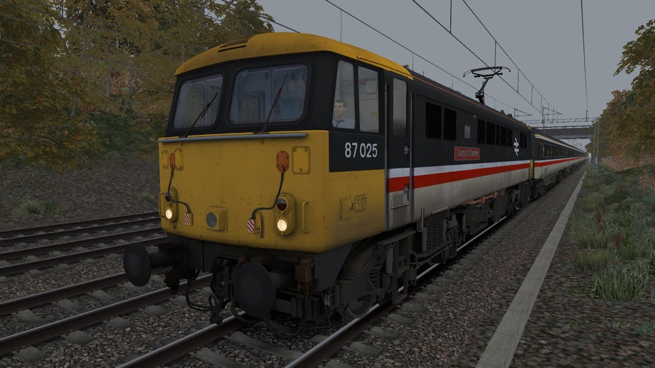 Train Simulator Classic | Class 87 BR Inter City 87025 | WCML South ...