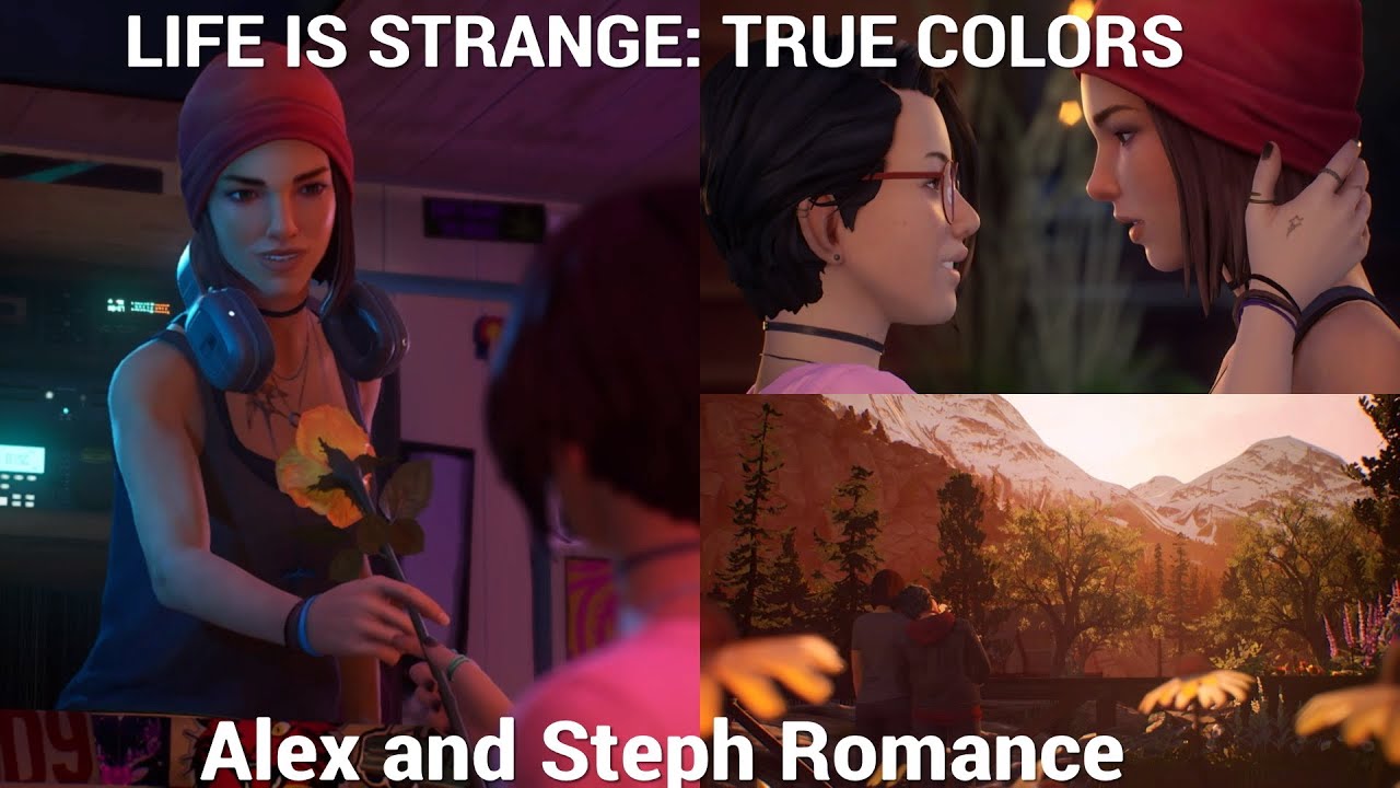 Life Is Strange True Colors : Alex and Steph Romance - YouTube
