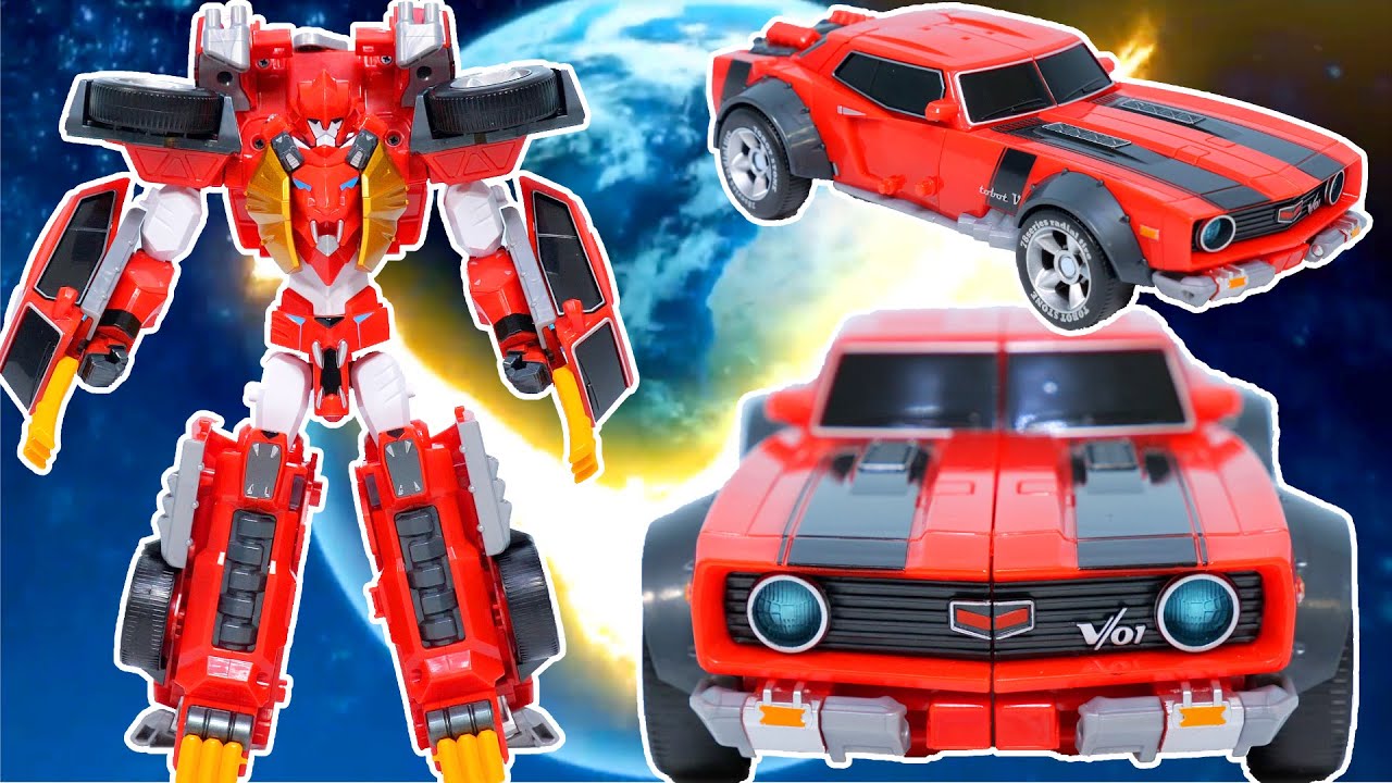 또봇V 시즌2 레오카이저 변신로봇 Tobot V Leo Kaiser transformer Transformation car ...